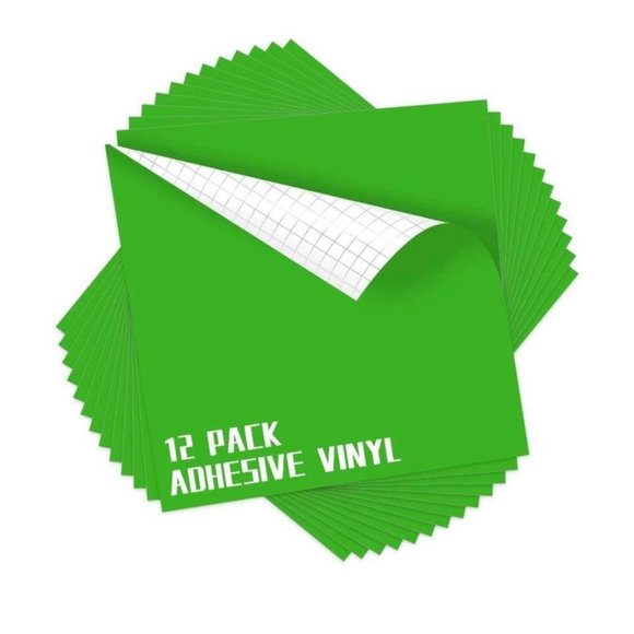 Office | 12 Pack Green Craft Vinyl For Cricut | Poshmark